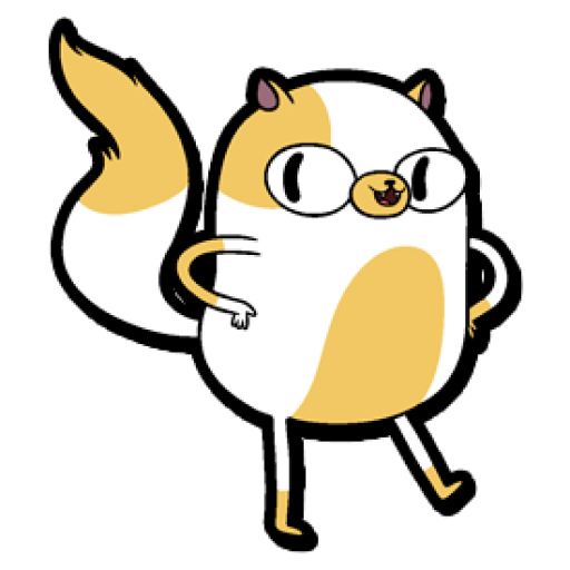 Sticker Maker - Cake The Cat (Adventure Time)