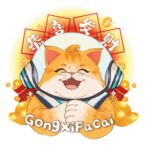 Sticker Maker - Captain Roro Paws CNY 2025