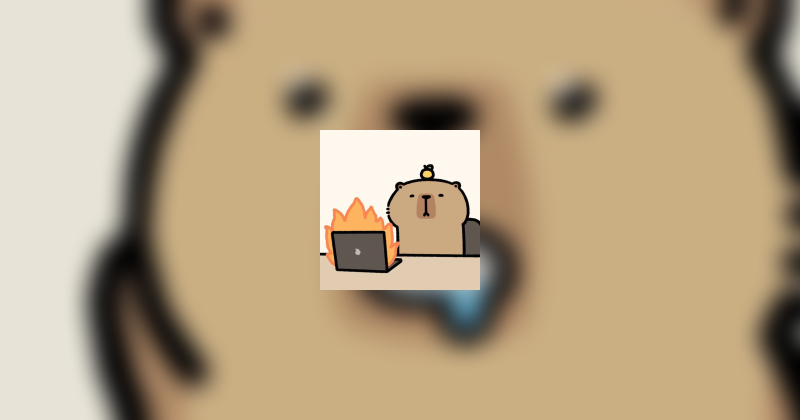 Sticker Maker - Capybara - Every Day Office