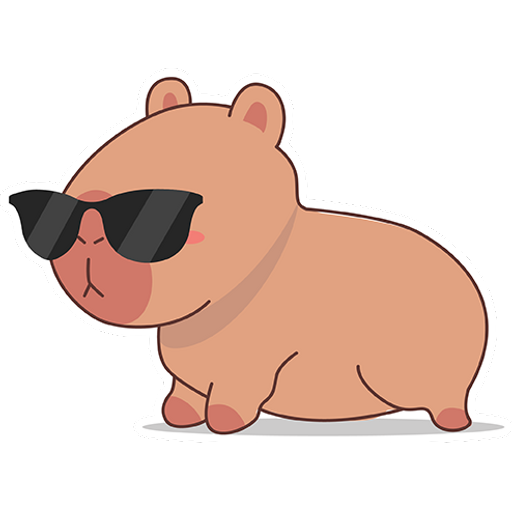 Sticker Maker - Capybara Sticker Pack