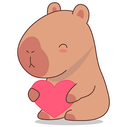 Sticker Maker - Capybara Sticker Pack