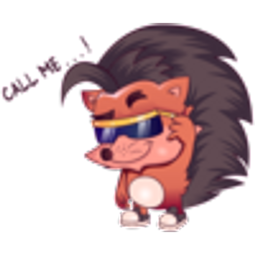 Sticker Maker - Carl The Porcupine
