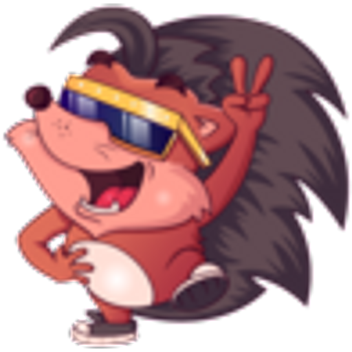 Sticker Maker - Carl The Porcupine