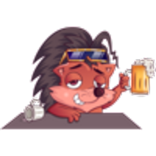 Sticker Maker - Carl The Porcupine
