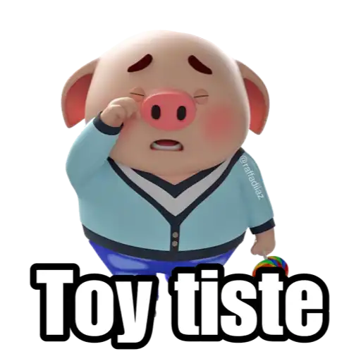 Sticker Maker - Cerditos 1