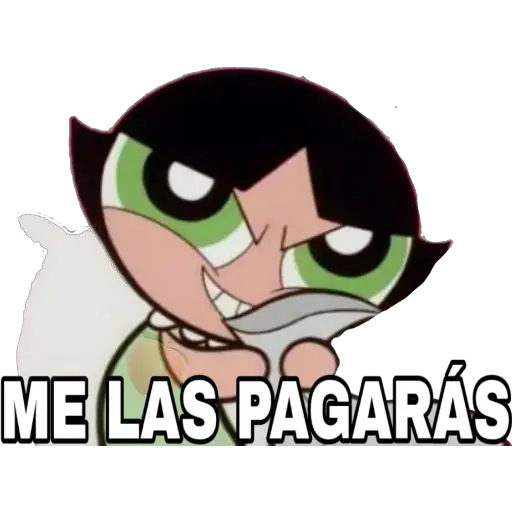Sticker Maker - Chicas Superpoderosas Bellota