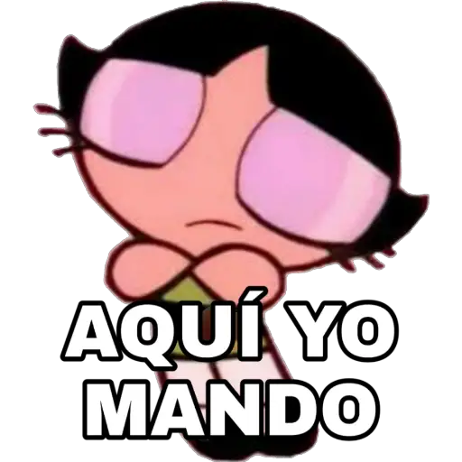 Sticker Maker - Chicas Superpoderosas Bellota