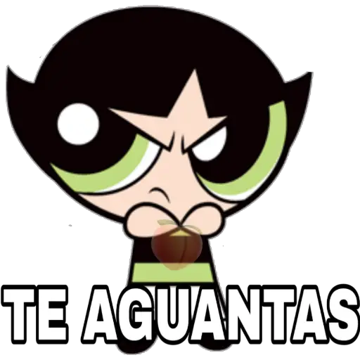 Sticker Maker - Chicas Superpoderosas Bellota