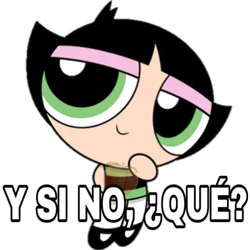 Sticker Maker - Chicas Superpoderosas Bellota