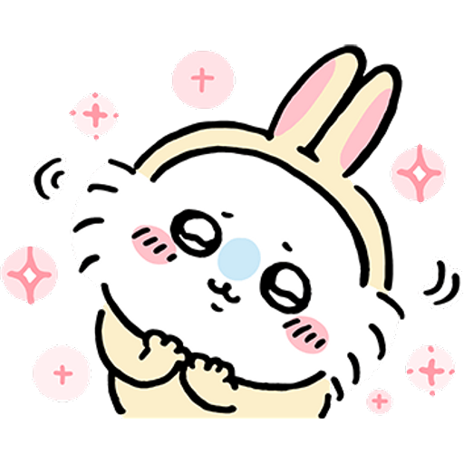 Sticker Maker - chiikawa[兔兔編]