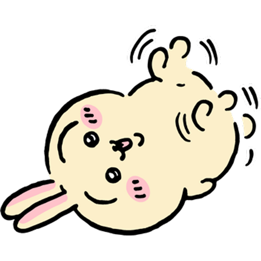 Sticker Maker - chiikawa[兔兔編]