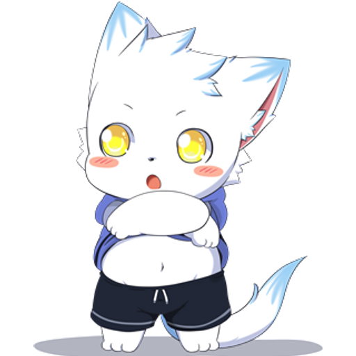 Sticker Maker - Chiku Cloudy Fox