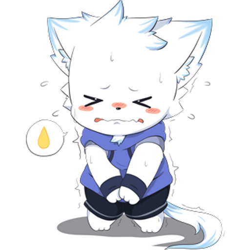 Sticker Maker - Chiku Cloudy Fox