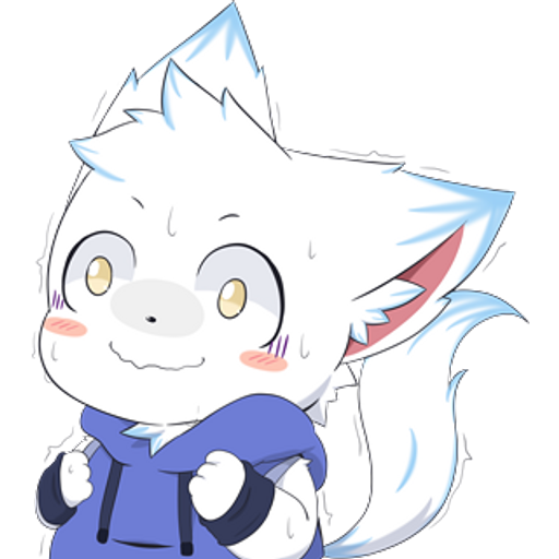 Sticker Maker - Chiku Cloudy Fox