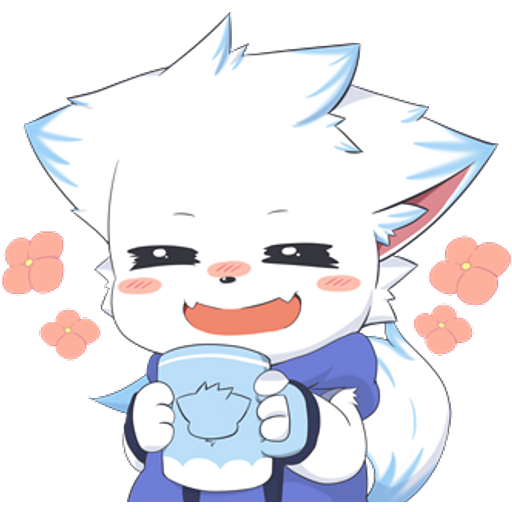 Sticker Maker - Chiku Cloudy Fox