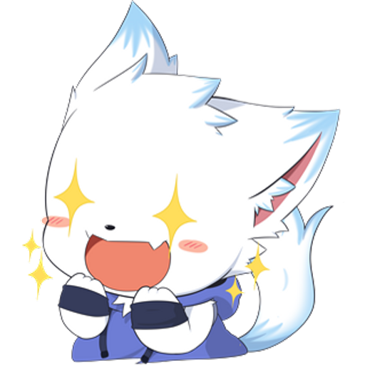 Sticker Maker - Chiku Cloudy Fox