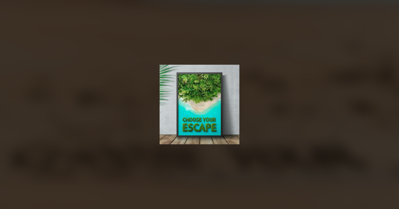 Sticker Maker - CHOOSE YOUR ESCAPE