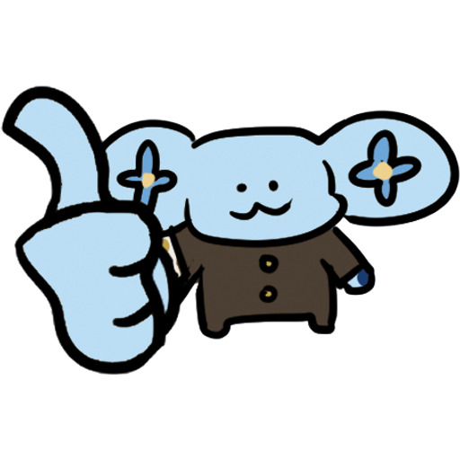 Sticker Maker - Chuunosuke & co DGS mascots