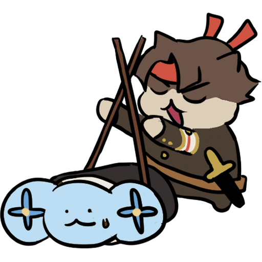 Sticker Maker - Chuunosuke & co DGS mascots