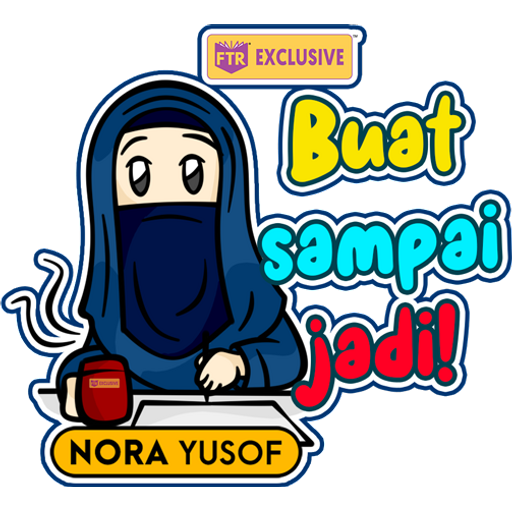 Sticker Maker - Cikgu Nora Yusof