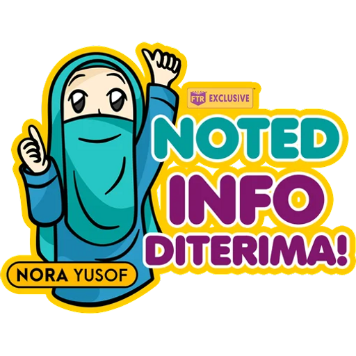 Sticker Maker - CIKGU NORA