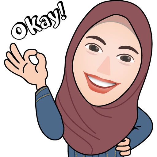 Sticker Maker - Client Sticker - Malay Girl