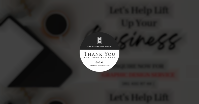 Sticker Maker - CMM Thank YOU