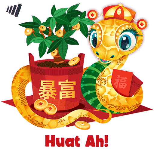 Sticker Maker - CNY 2025 Snake Stickers - ManpowerGroup Singapore
