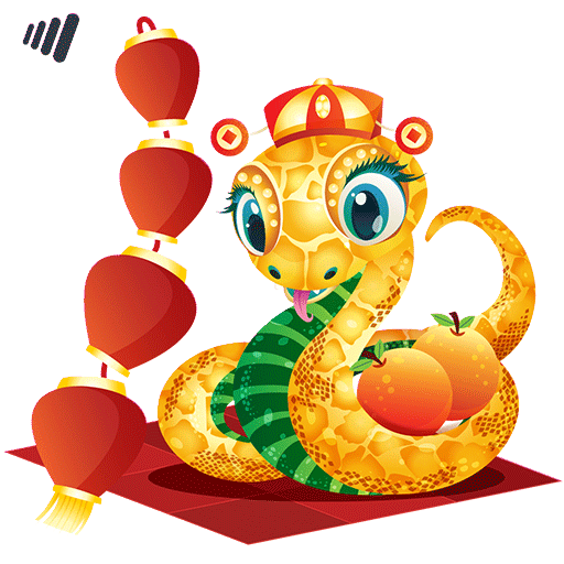 Sticker Maker - CNY 2025 Snake Stickers - ManpowerGroup Singapore
