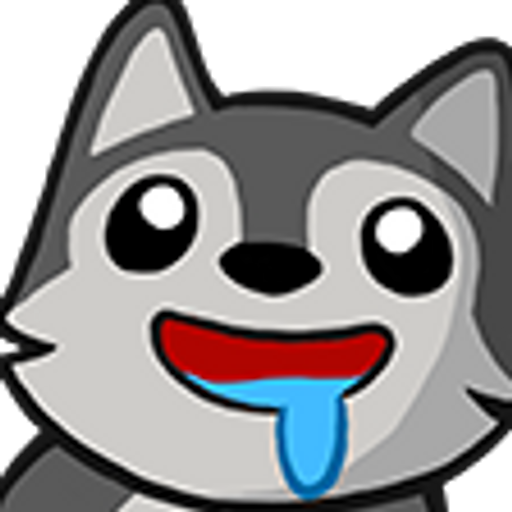 Sticker Maker - Coby Wolf Emote