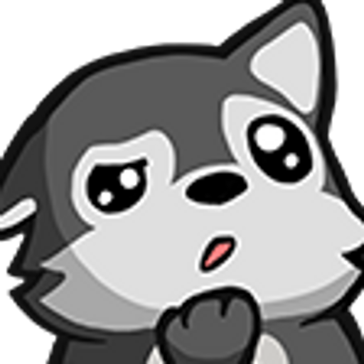Sticker Maker - Coby Wolf Emote