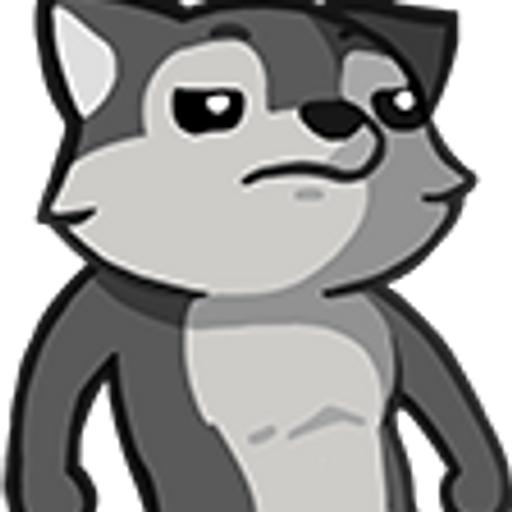 Sticker Maker - Coby Wolf Emote