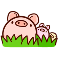 Sticker Maker - Cochinito 2🐷