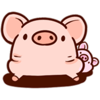 Sticker Maker - Cochinito 2🐷