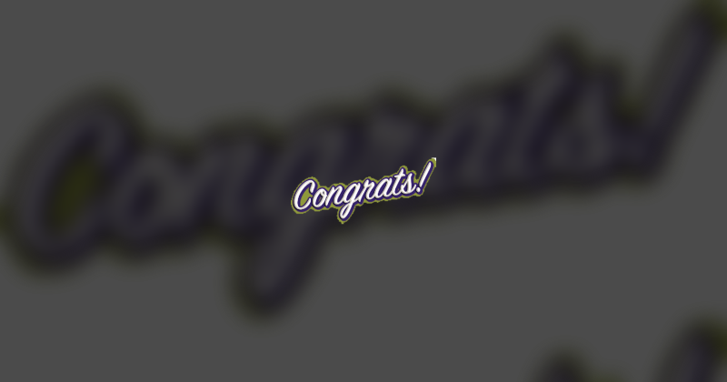 Sticker Maker - Congrats