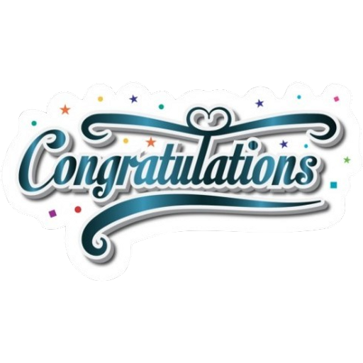 Sticker Maker - Congrats Stickers