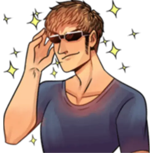 Sticker Maker - Cool Guy