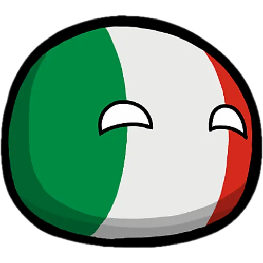 Sticker Maker - Countryballs sticker Italy, Spa, Prg