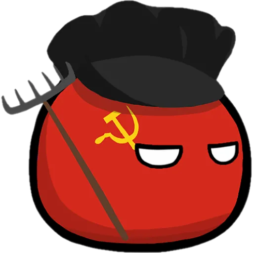 Sticker Maker - Countryballs sticker Russia