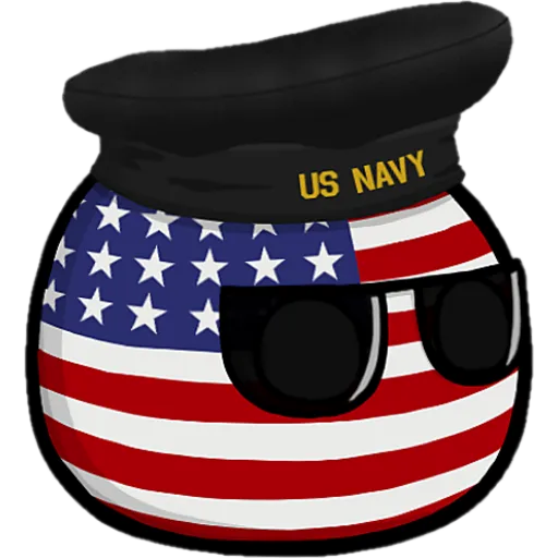 Sticker Maker - Countryballs sticker USA & UK