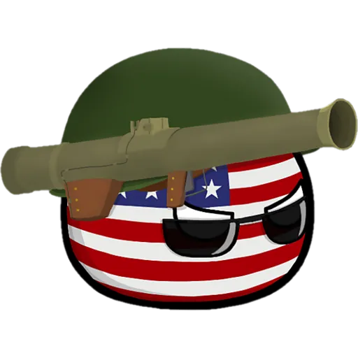Sticker Maker - Countryballs sticker USA & UK
