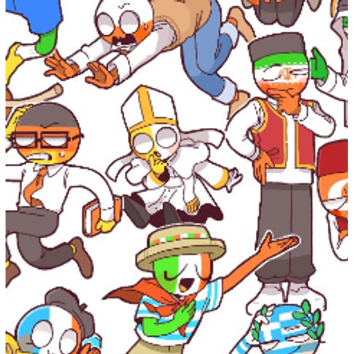Sticker Maker - Countryhumans