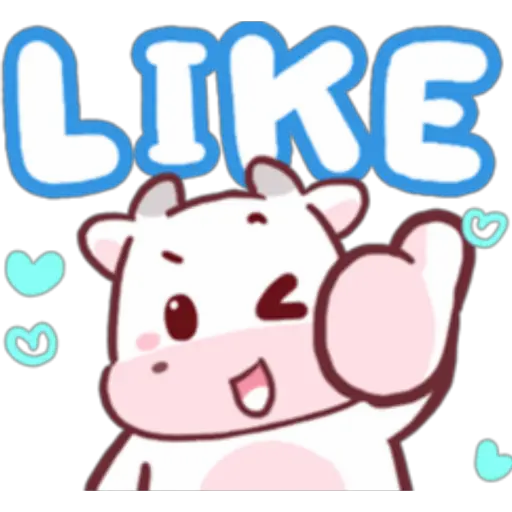 Sticker Maker - Cowy, la vaquita
