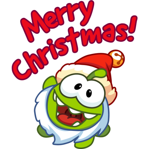 Sticker Maker - Cut the Rope (Christmas Edition)