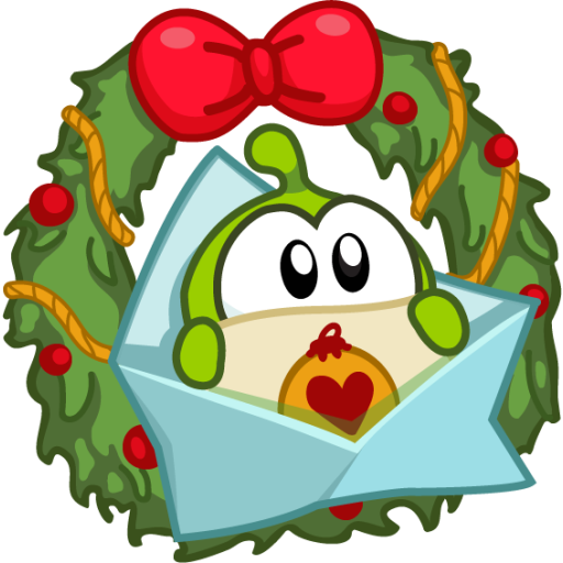 Sticker Maker - Cut the Rope (Christmas Edition)