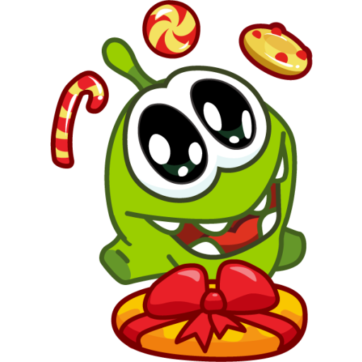 Sticker Maker - Cut the Rope (Christmas Edition)