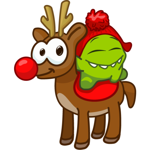 Sticker Maker - Cut the Rope (Christmas Edition)