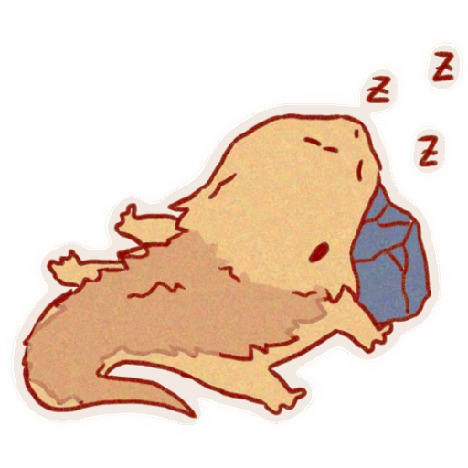 Sticker Maker - Cute Bearded Dragons