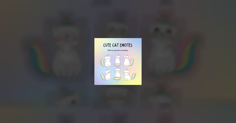 Sticker Maker - Cute cat Emotes