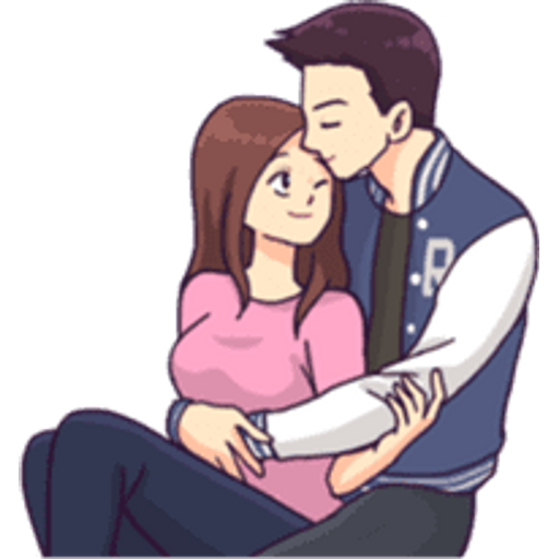 Sticker Maker - Cute Couple
